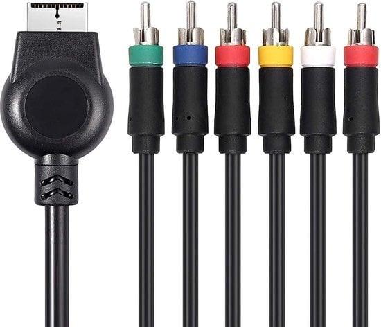 Component AV kabel voor Playstation 3 / Playstation 2 - 1,8 meter – Reway