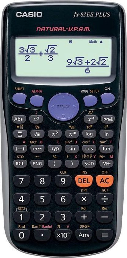 Casio FX-82ES Plus Rekenmachine | Reway