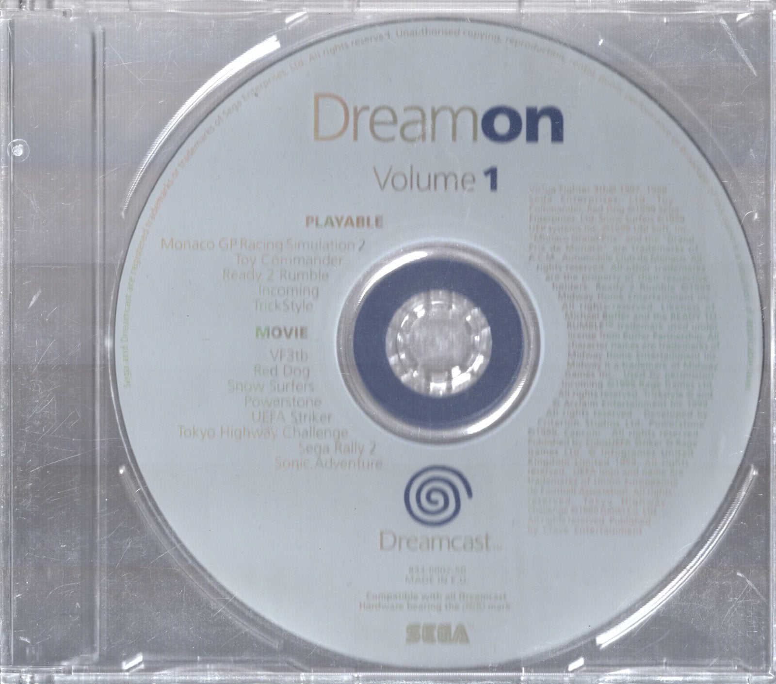 DreamOn Volume 1 (Losse disc) – Reway