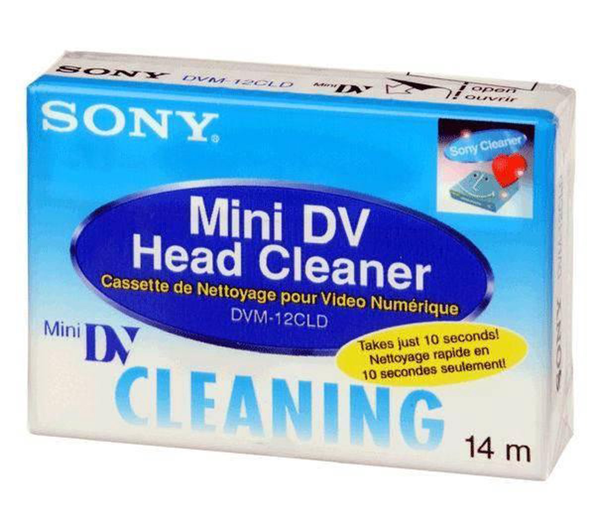 Sony Mini DV Schoonmaak Cassette / Head Cleaner voor Camcorders – Reway
