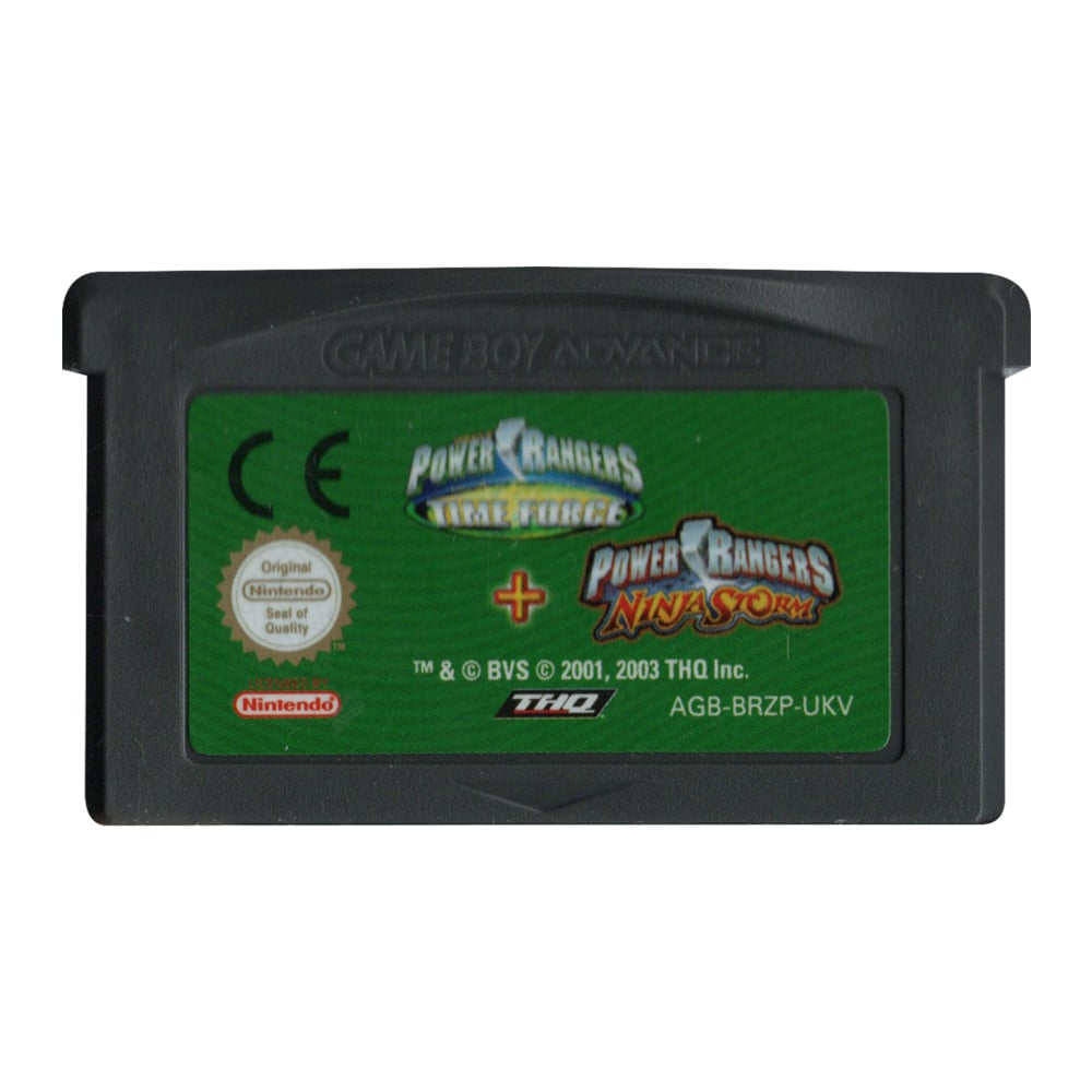 Game Boy Power Rangers Time Force + Power Rangers Ninja Storm (Losse ...