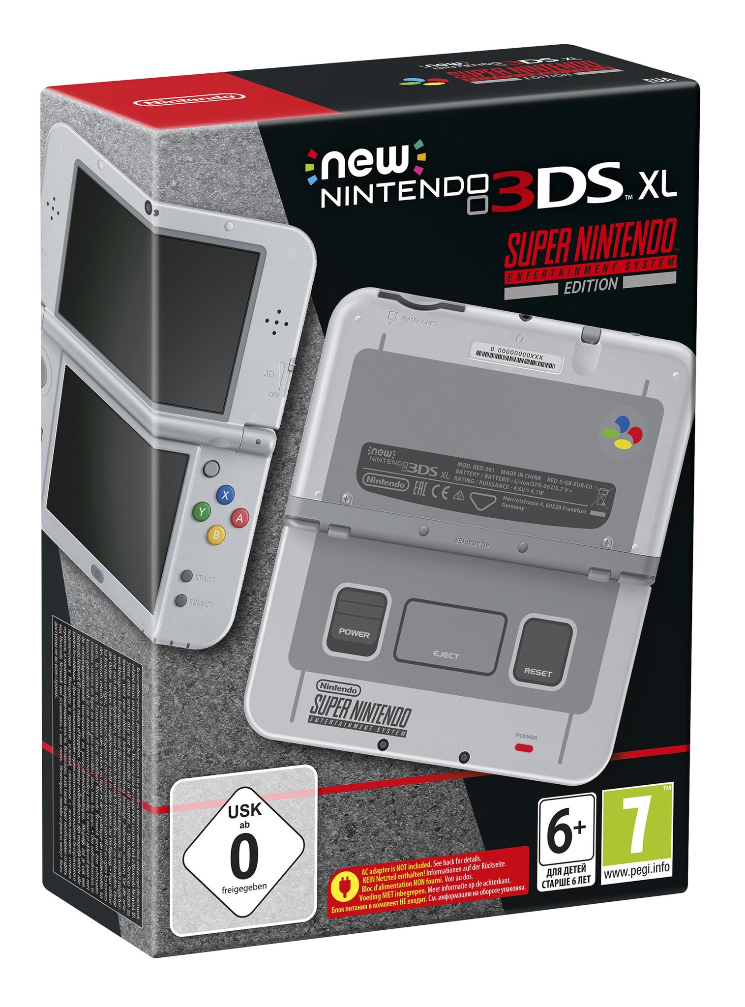 Nintendo New 3DS XL Console - SNES Edition (Nieuw) | Reway