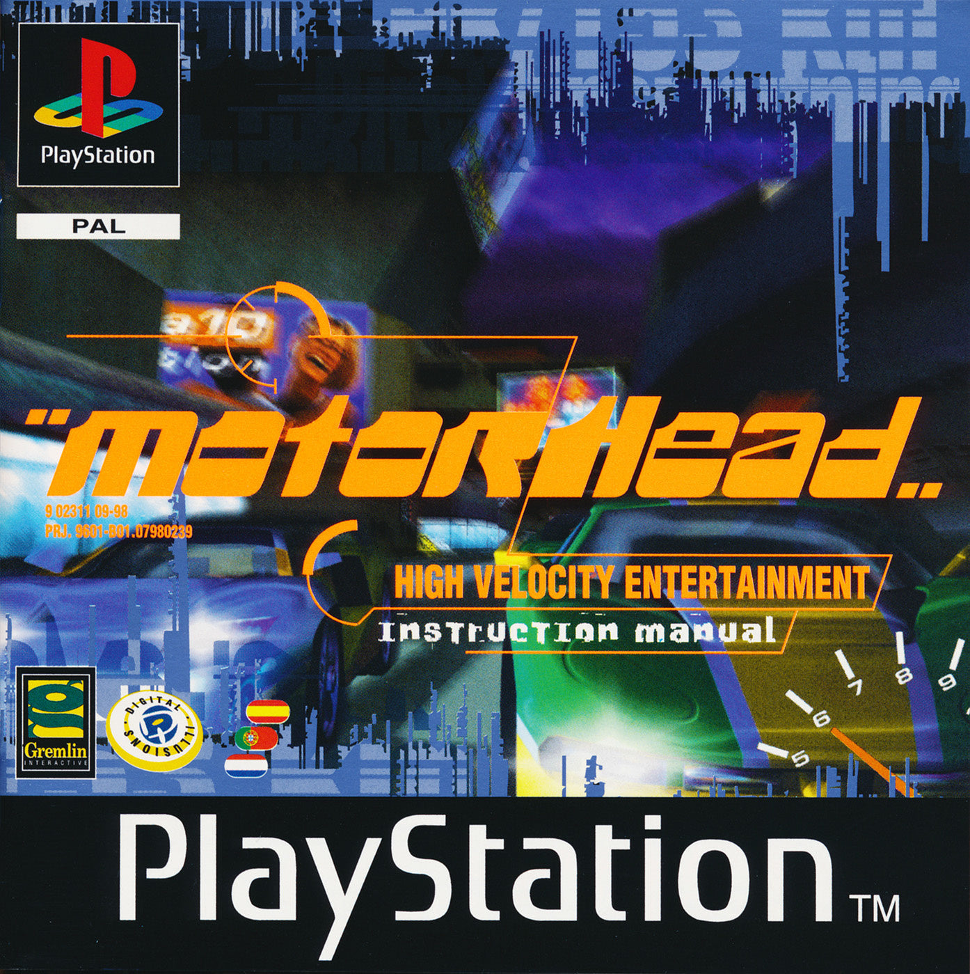 Motorhead voor de Playstation 1 – Reway