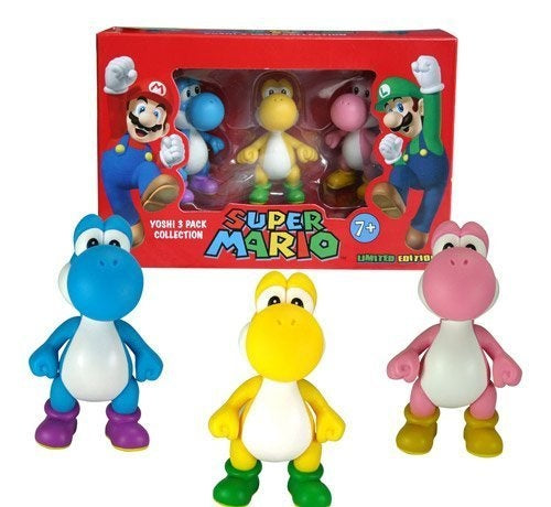 Super Mario Mini Yoshi Figuren 3 Pack Collection (Nieuw) kopen – Reway