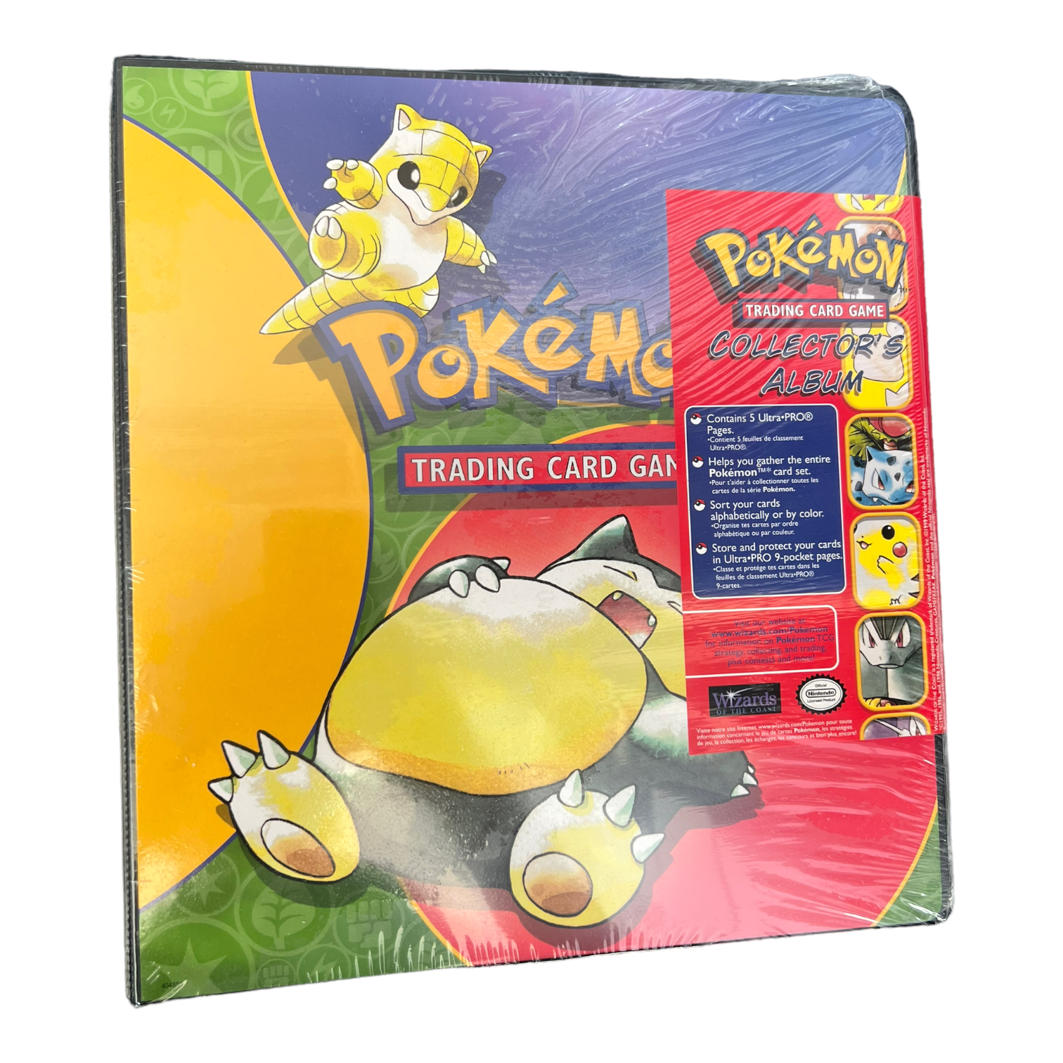 Wizards of the Coast Vintage Pokemon TCG 3-Ring Binder / Map uit 1999 ...