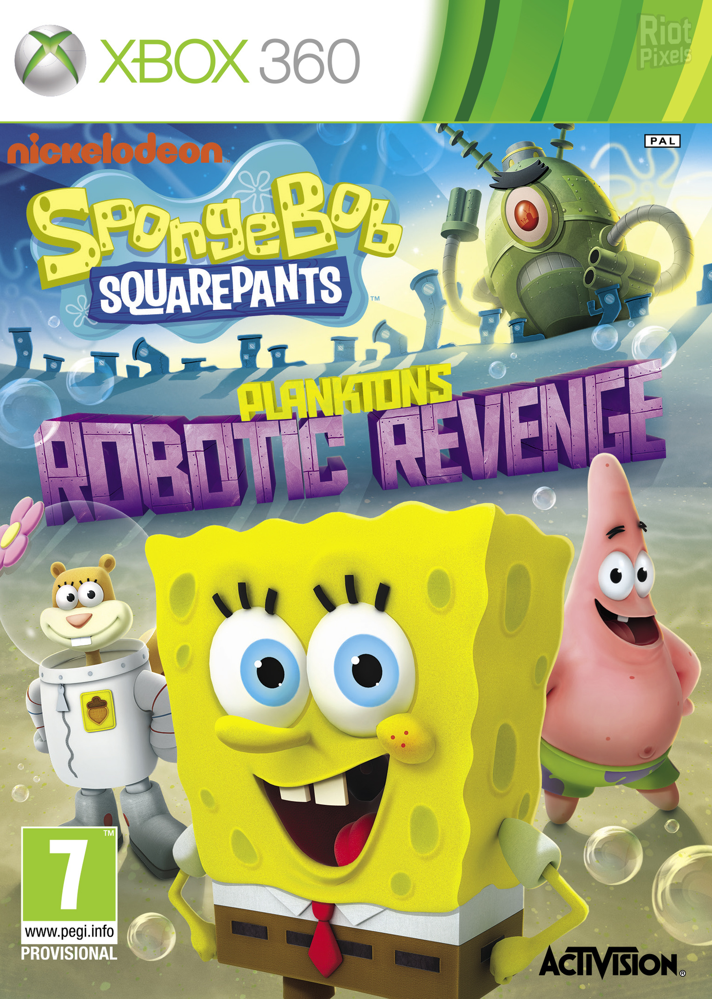 SpongeBob SquarePants: Plankton's Robotic Revenge voor de Xbox 360 – Reway